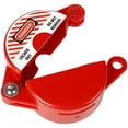 Propane Tank Lock in Red ABS Material for Gas Valves with Lockout ...