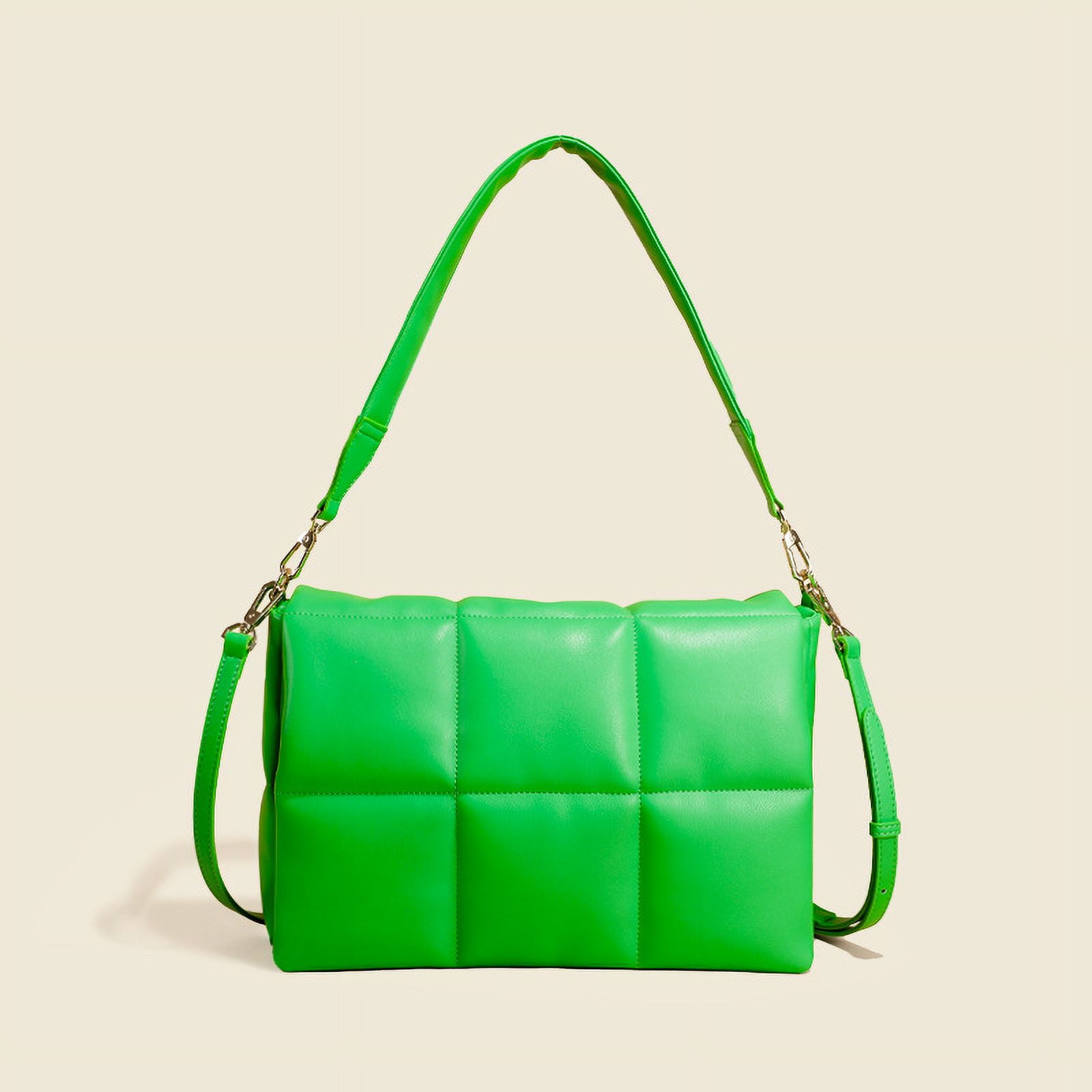 Gate leather bag leather women's bag niche design underarian bag ...