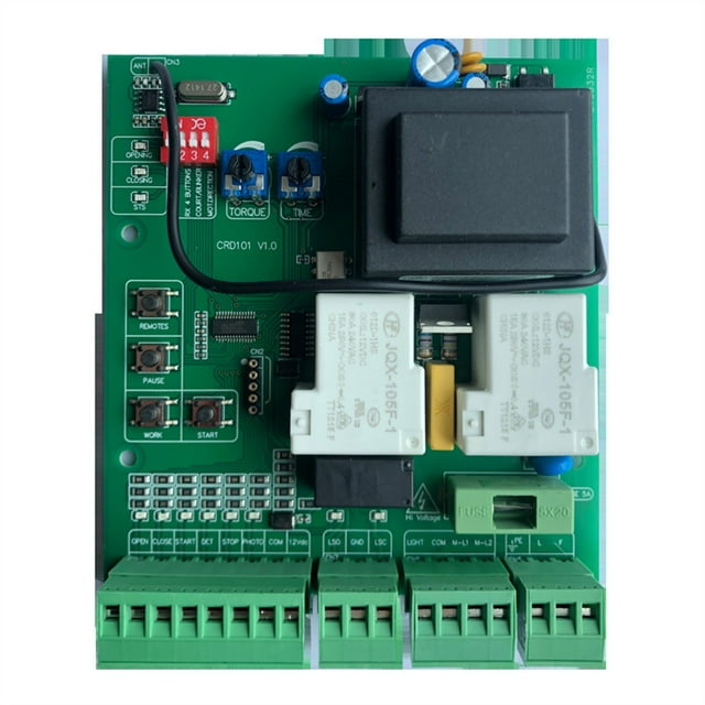 Gate motor controller circuit board electronic card for sliding gate ...