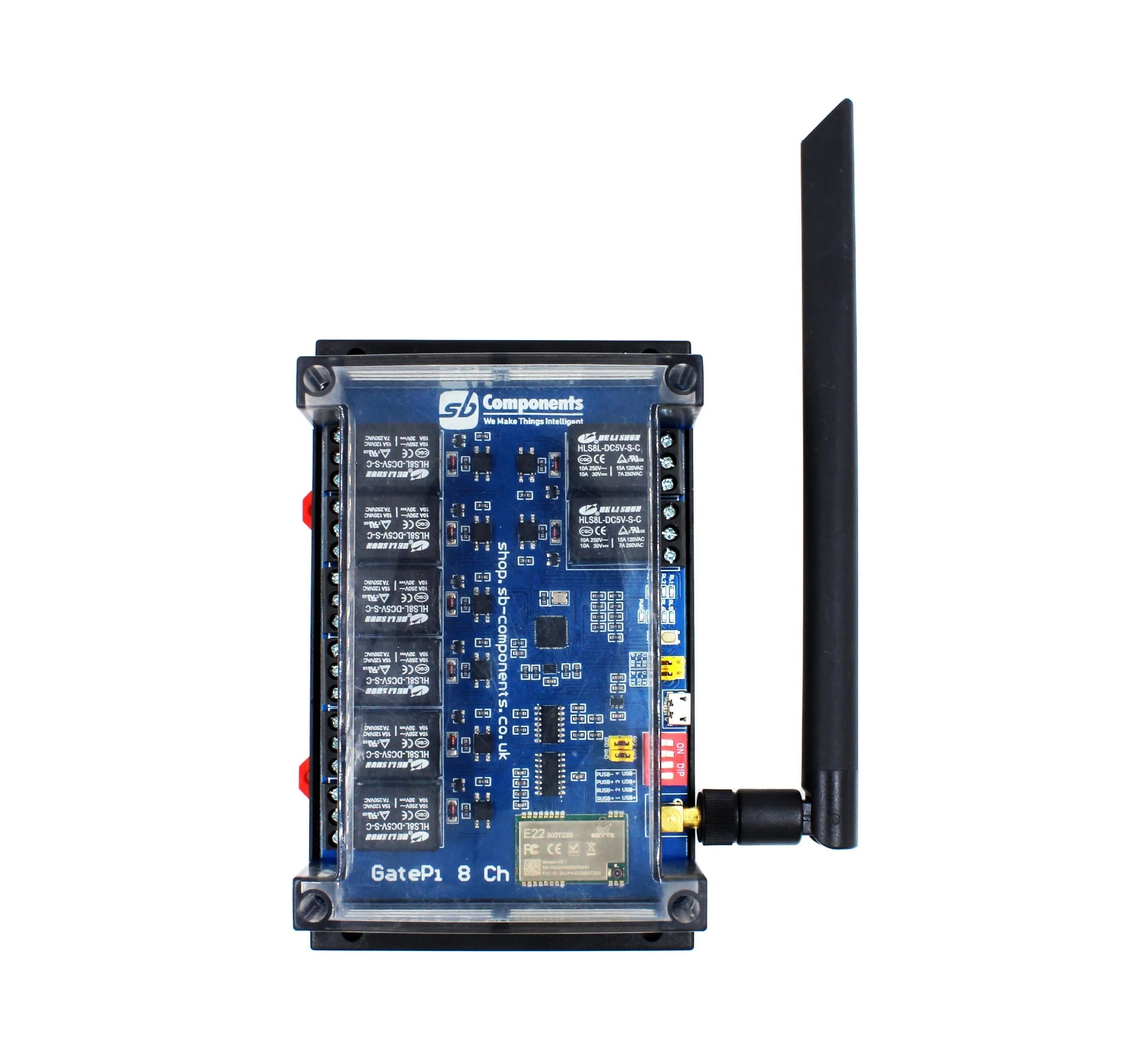GatePi 8 Channel - LoRa Based Relay Board - Walmart.com