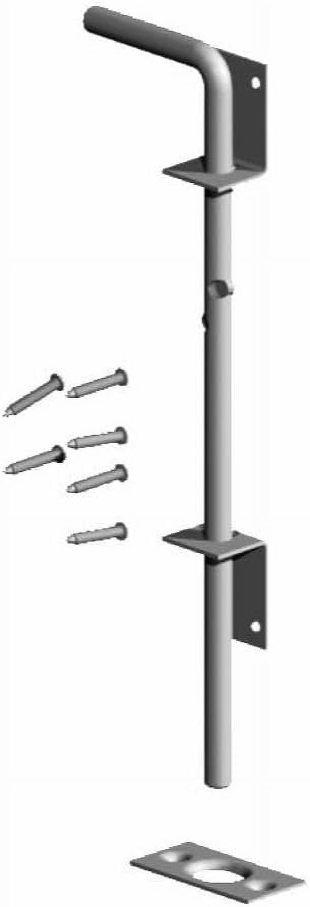 GatePro 6020031 18" x 1/2" Cane Bolt - Galvanized Finish - Walmart.com