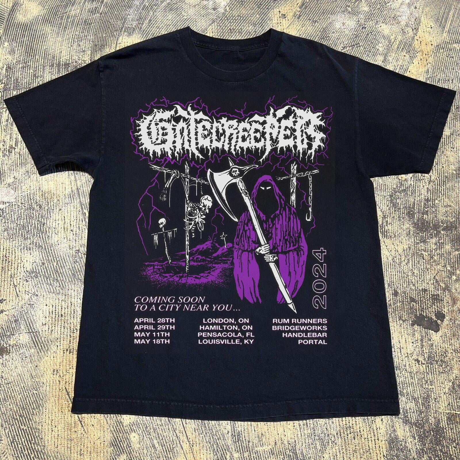 Gatecreeper Band Tour 2024 Gift For Fan S to 5XL T shirt GC1908 ...