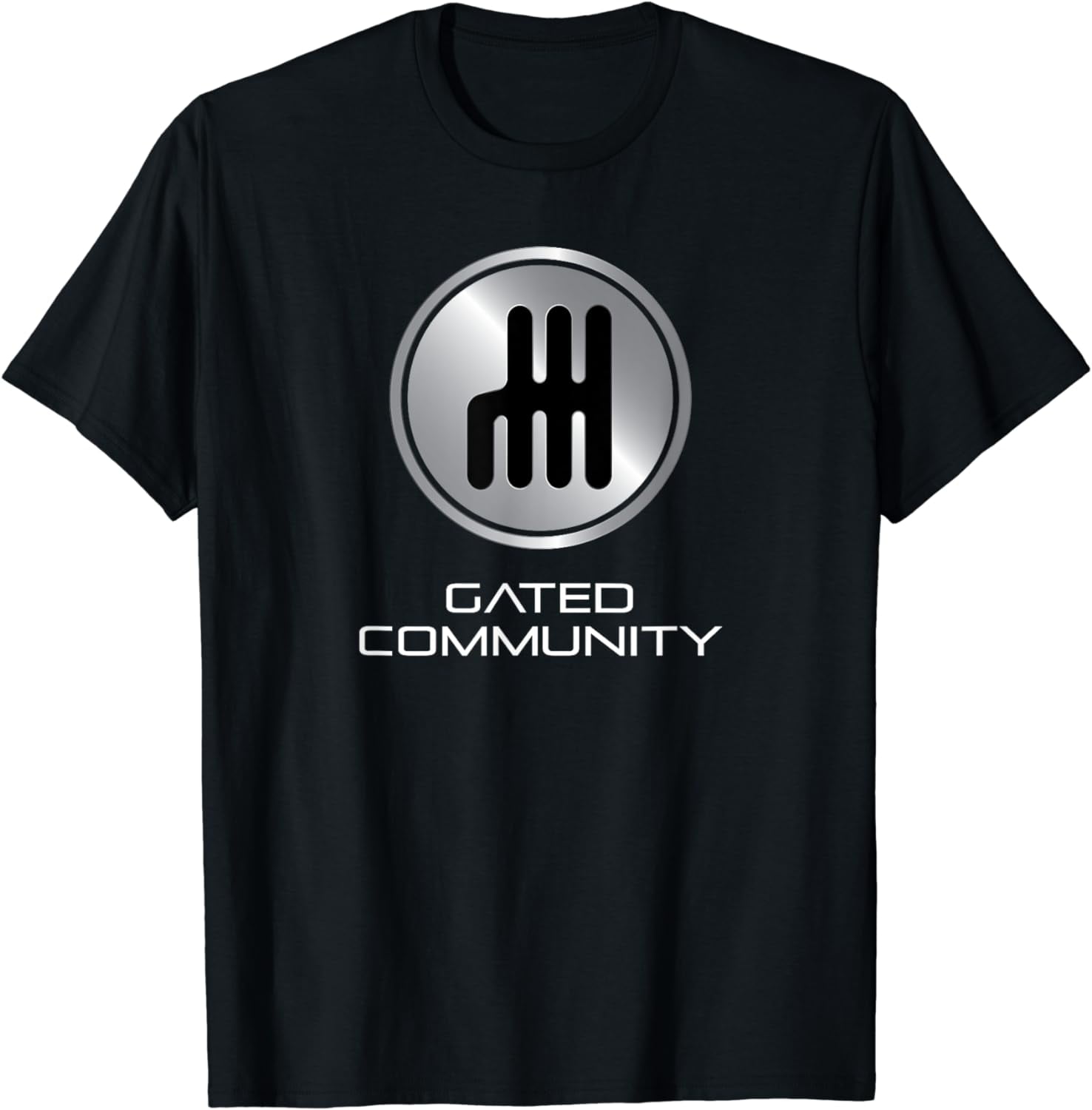 Gated Community Funny Car Enthusiast Gated Gearbox T-Shirt - Walmart.com