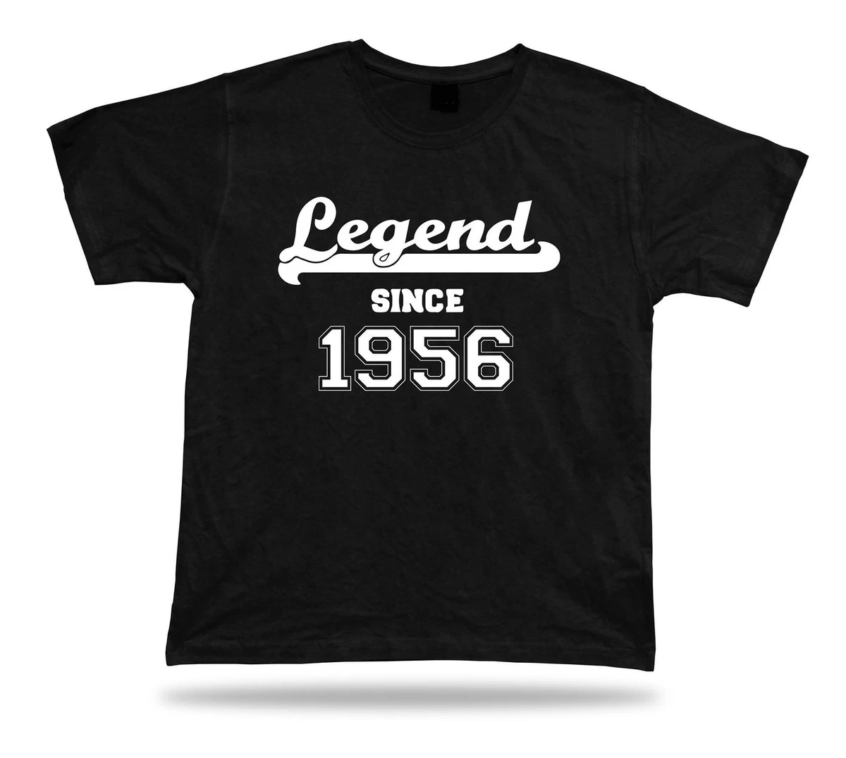 Gategoo Printed T Shirt Tee Legend Since 1956 Birthday Present ...