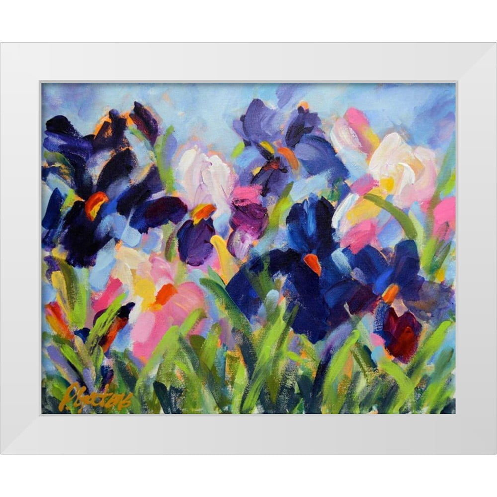 Gatens, Pamela 24x20 White Modern Wood Framed Museum Art Print Titled ...