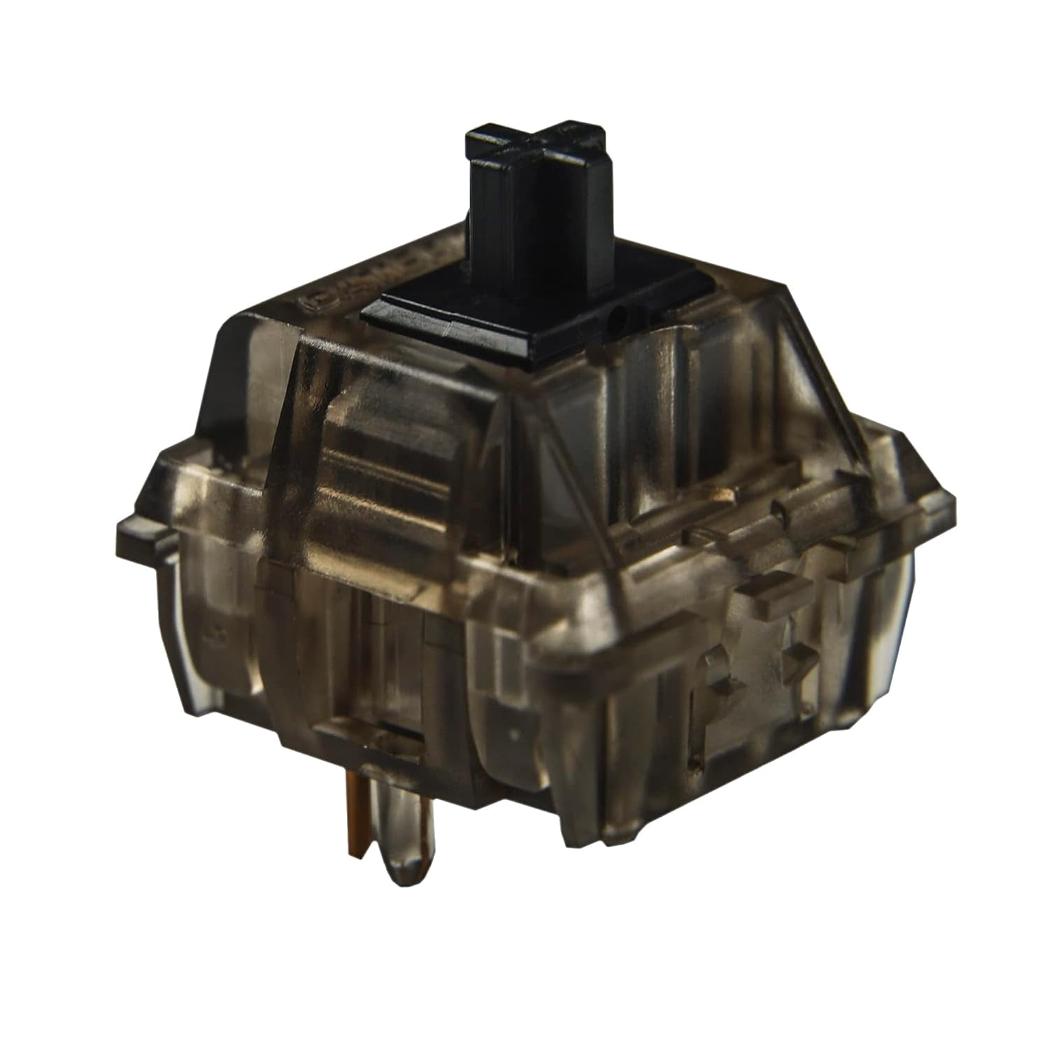 Gateron Ink Series V2 Transparent Smokey Housing 5 Pin Switches Black ...