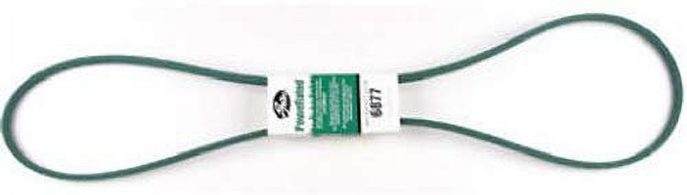 Gates 6877 PoweRated V-Belt, 4L Section, 1/2" Width, 5/16" Height, 77.0 ...