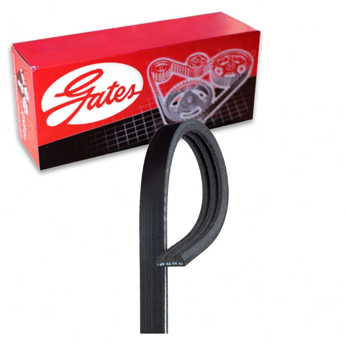 Gates AC Stretch Fit Micro-V Serpentine Belt compatible with Kia Optima ...