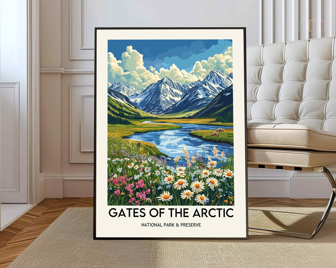 Gates Of The Arctic National Park, Gates Of The Arctic Poster, Gates Of ...