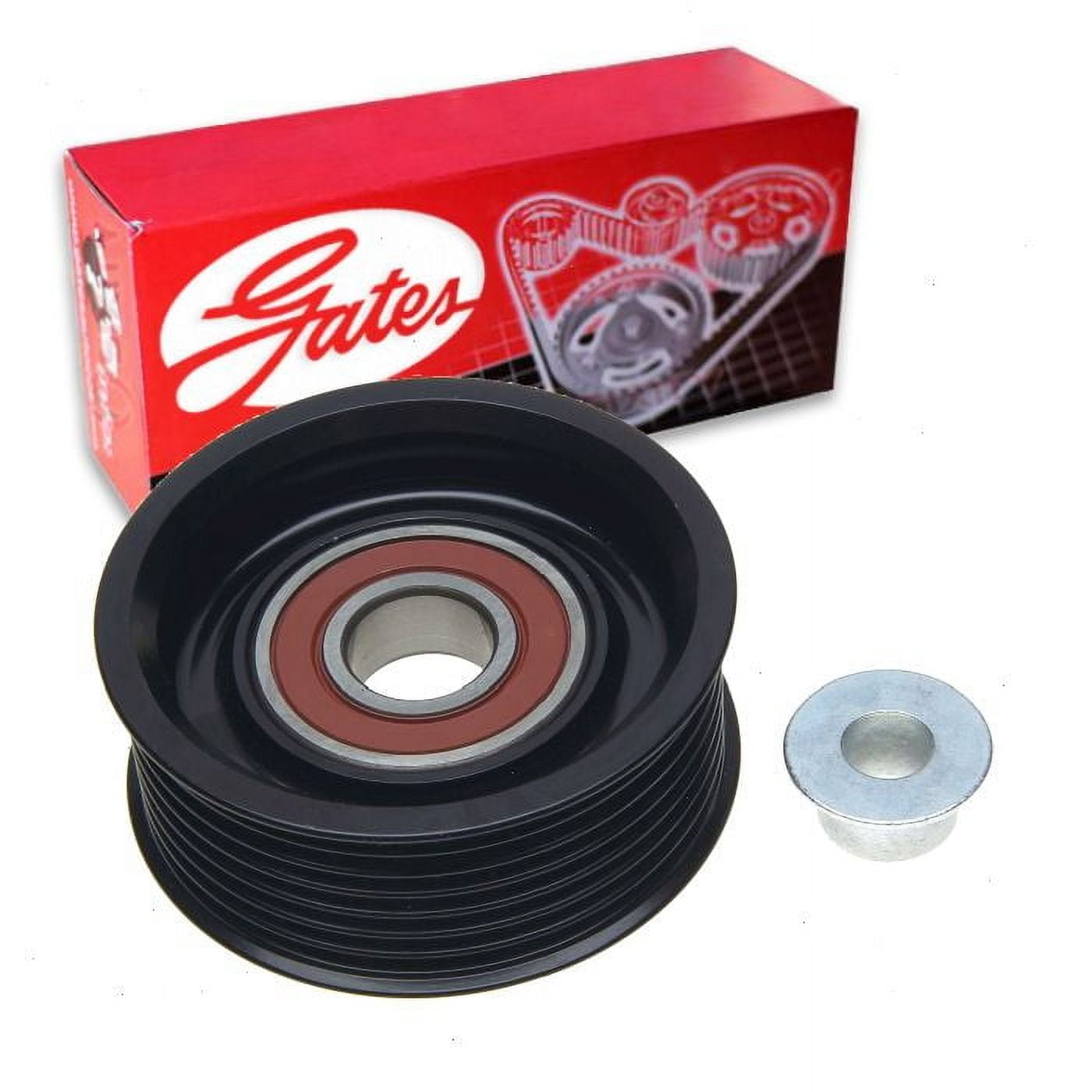 Gates DriveAlign Drive Belt Idler Pulley compatible with Nissan ...