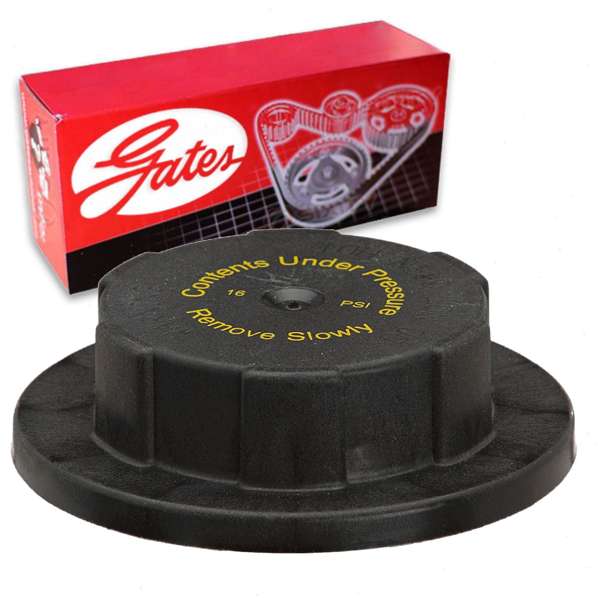 Gates Engine Coolant Reservoir Cap compatible with Ford Mustang 3.7L 4 ...