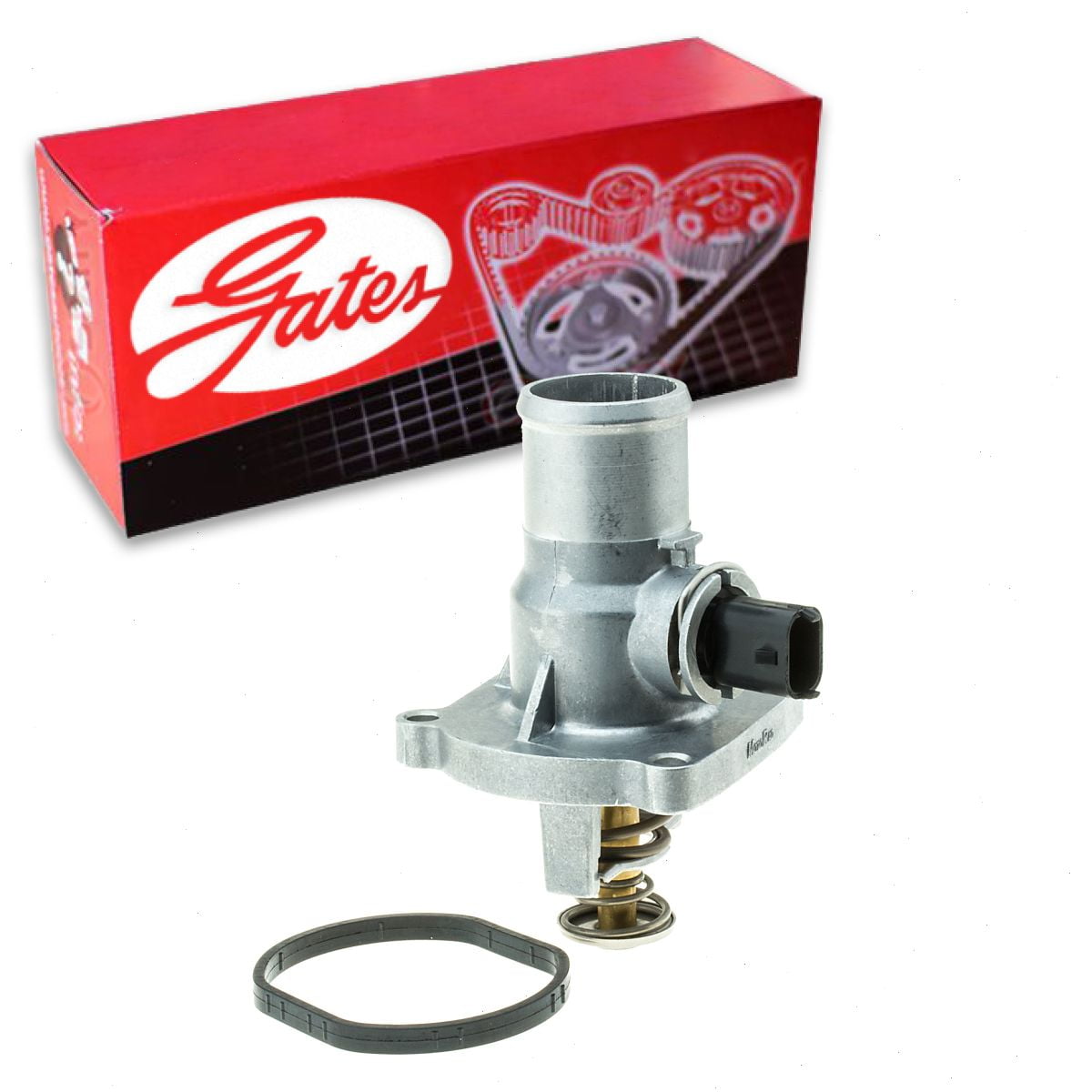 Gates Engine Coolant Thermostat compatible with Chevrolet Cruze 1.8L L4 ...