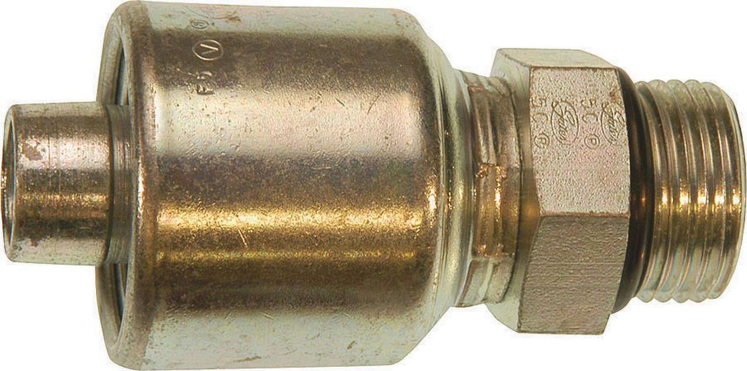 Gates G251200808 8 Gallon - 8Mb Hydraulic Hose Fitting - Walmart.com