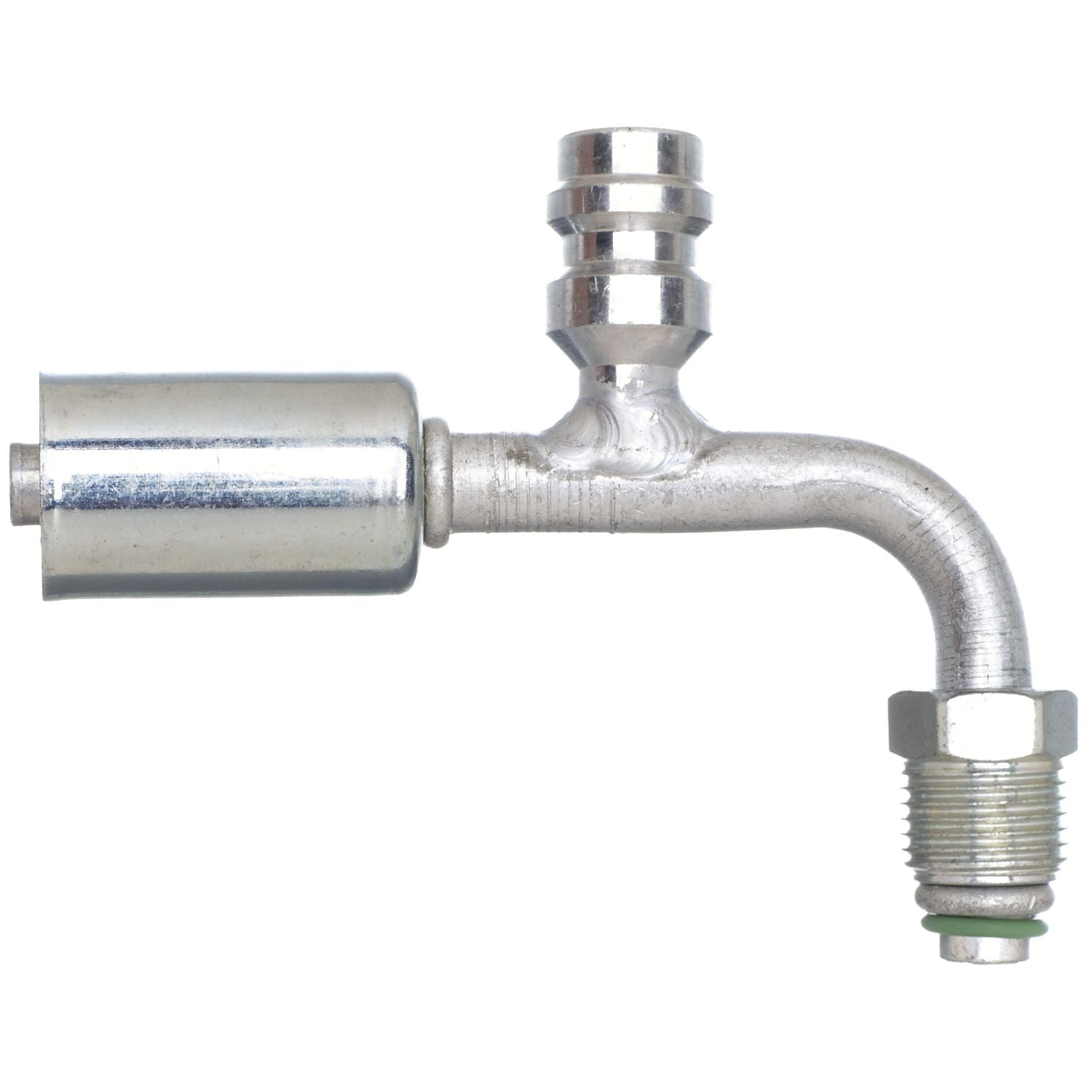 Gates Male SAE Tube O-Ring Nut Swivel-R134a Svc Port-90 Bent Tube-Alum ...