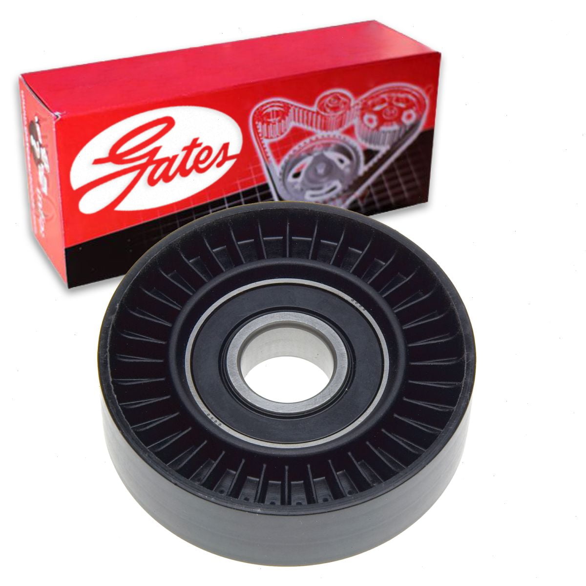 Gates Power Steering DriveAlign Drive Belt Tensioner Pulley compatible ...