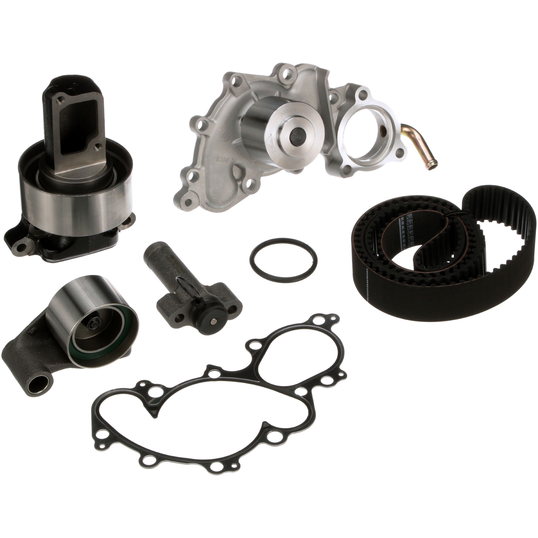 Gates TCKWP240 PowerGrip Premium Timing Component Kit with Water Pump ...