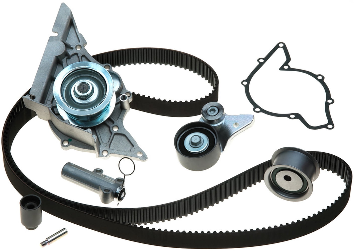 Gates TCKWP297A PowerGrip Premium Timing Component Kit with Water Pump ...