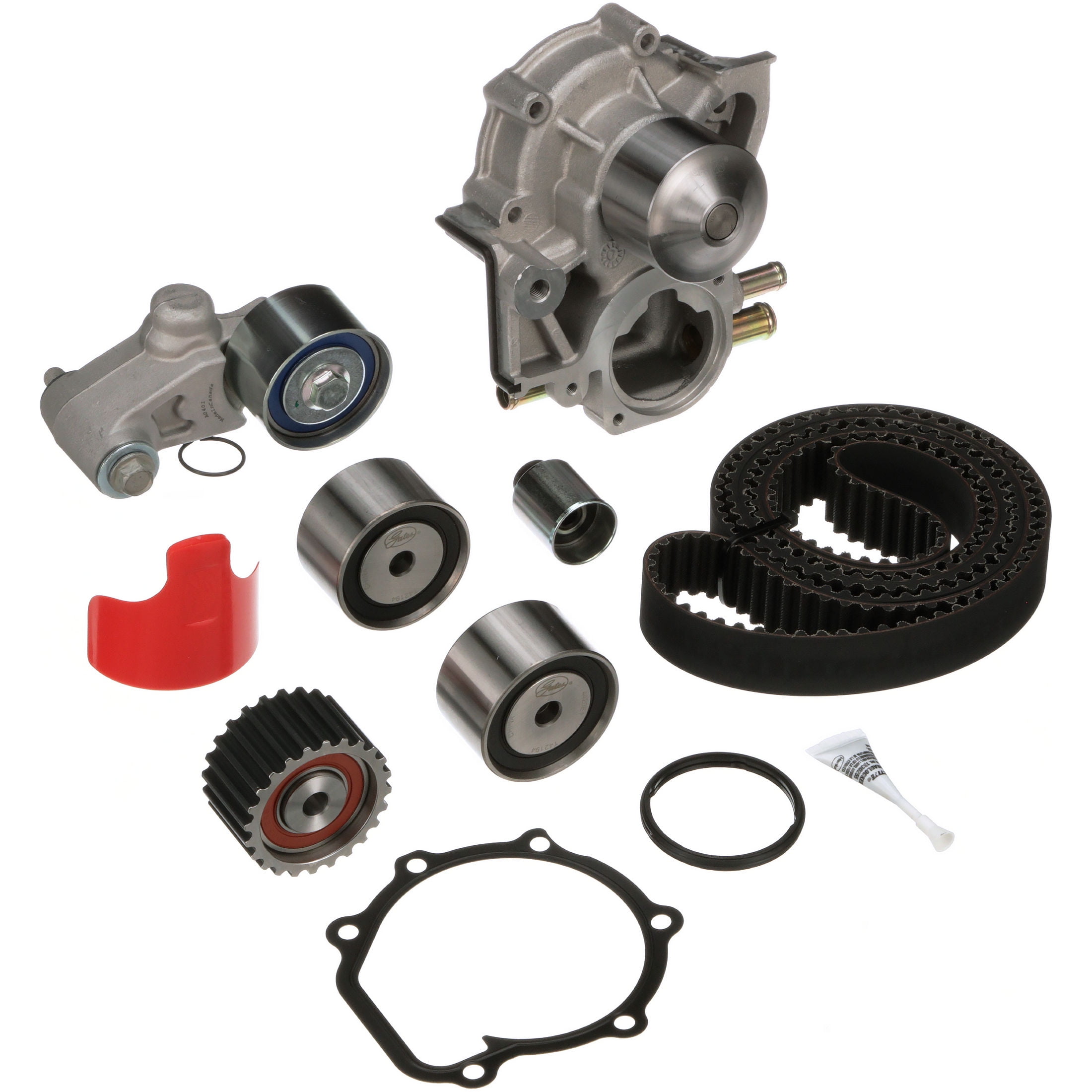 Gates TCKWP328A PowerGrip Premium Timing Component Kit with Water Pump ...