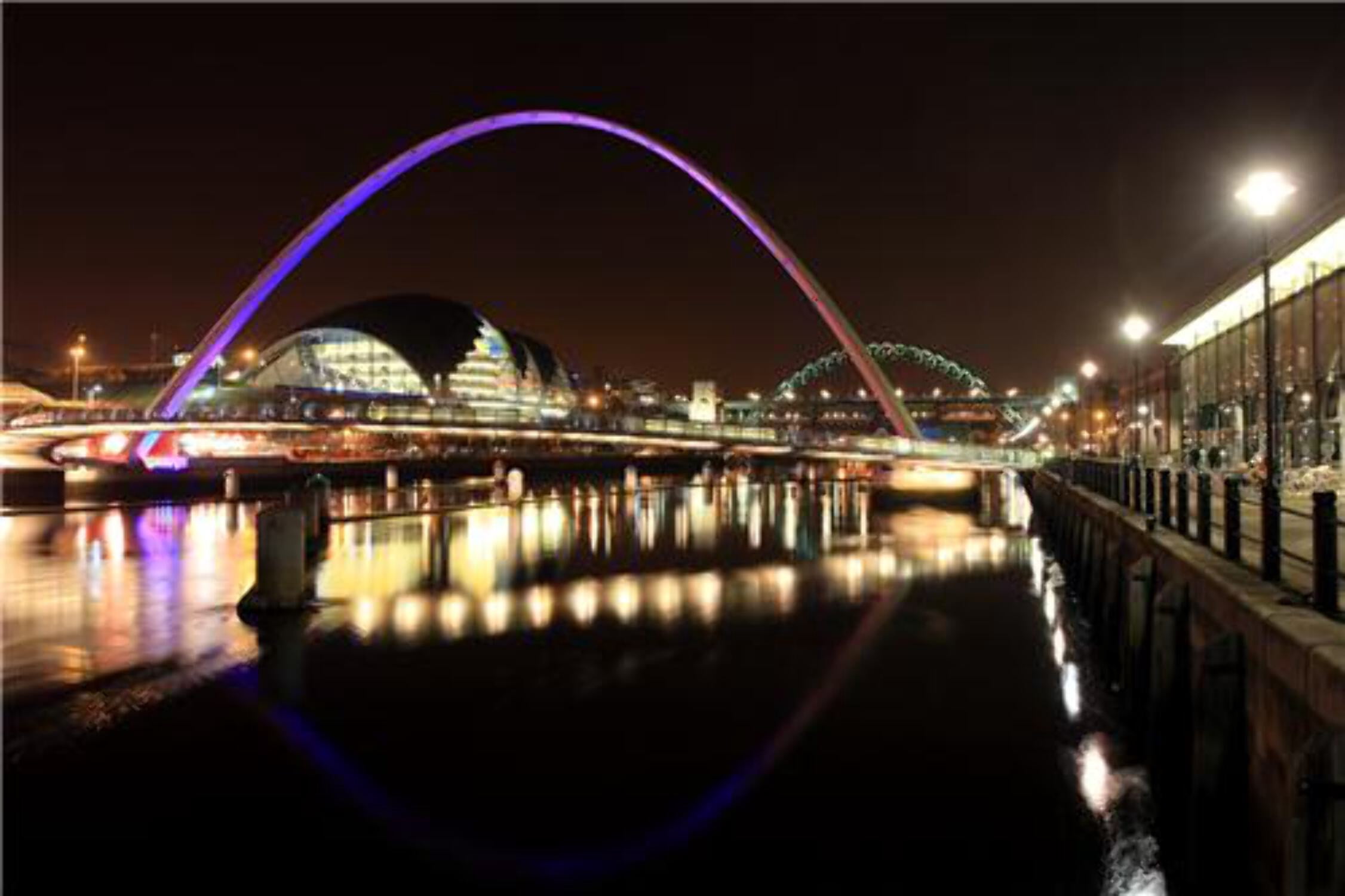Gateshead Millenium Bridge Glossy Poster Picture Photo England Uk ...