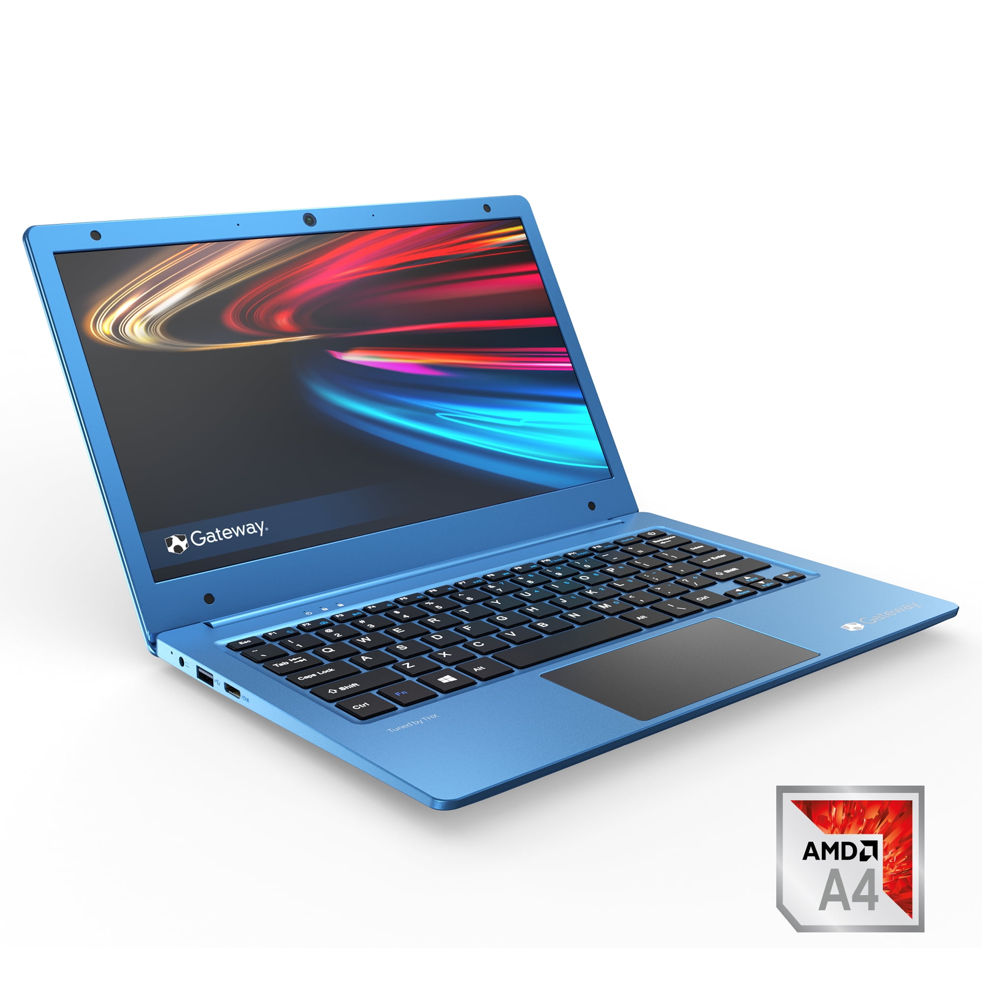 Gateway 11.6" FHD Ultra Slim Notebook, AMD A4-9120e, 4GB RAM, 64GB ...