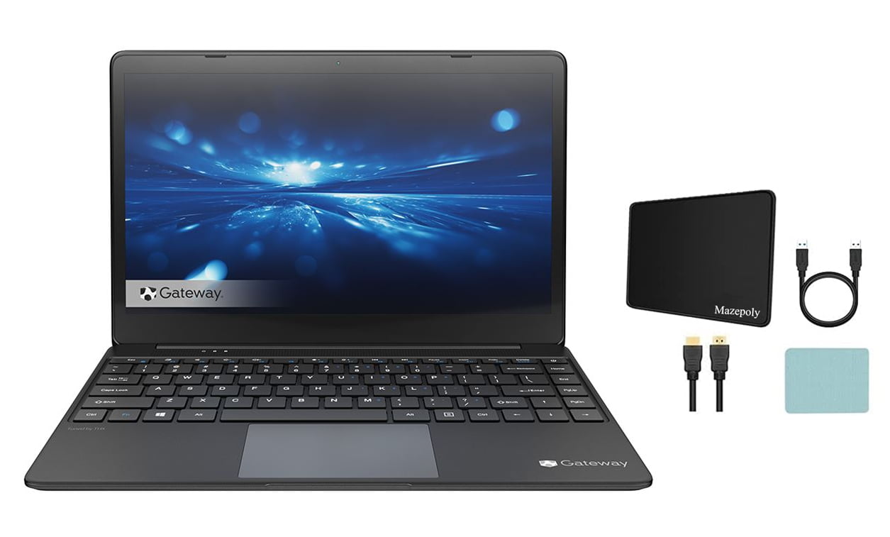 Gateway 14.1 in FHD Ultra Slim Notebook, Intel Core i5-1135G7, 16GB RAM, 512GB SSD, Black ...