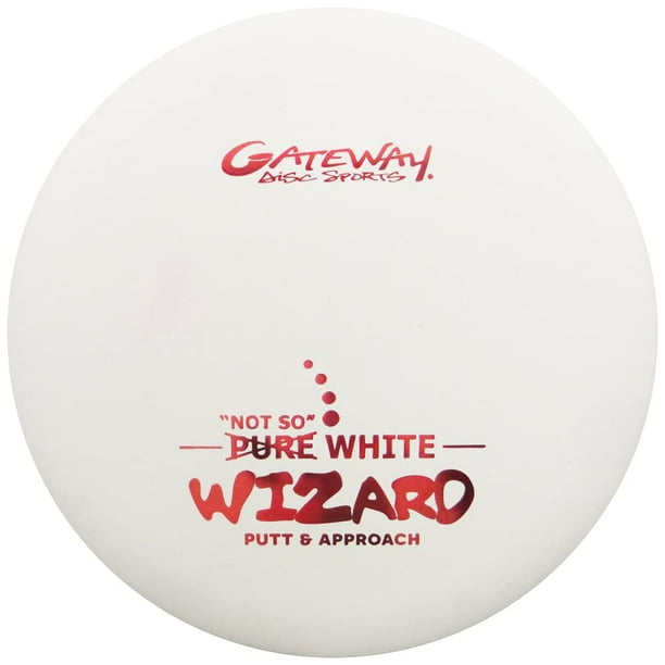 Gateway Disc Sports "Not So Pure White Wizard Putter Golf Disc [Colors ...