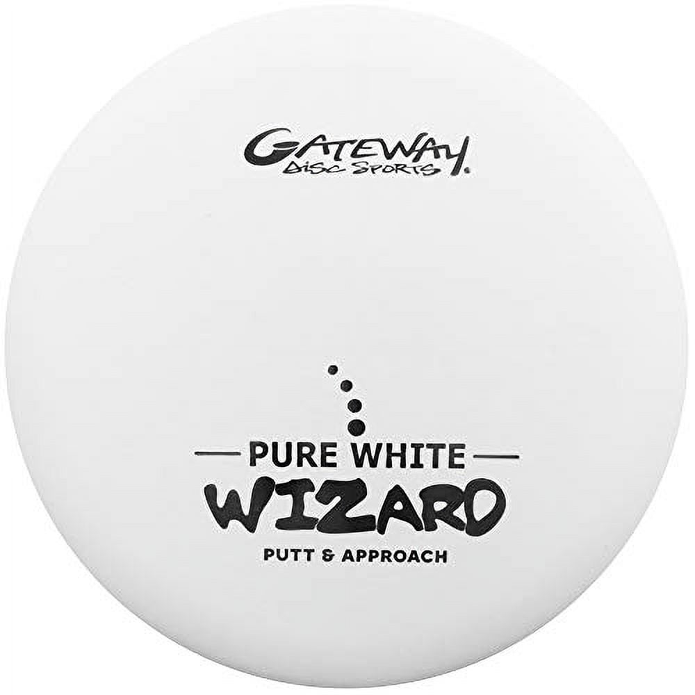 Gateway Disc Sports Pure White Wizard Putter Golf Disc [Colors May Vary ...