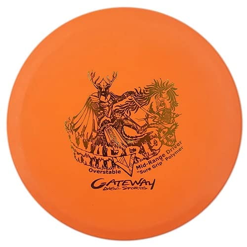 Gateway Disc Sports Sure Grip Warrior Midrange Golf Disc [Colors Will ...