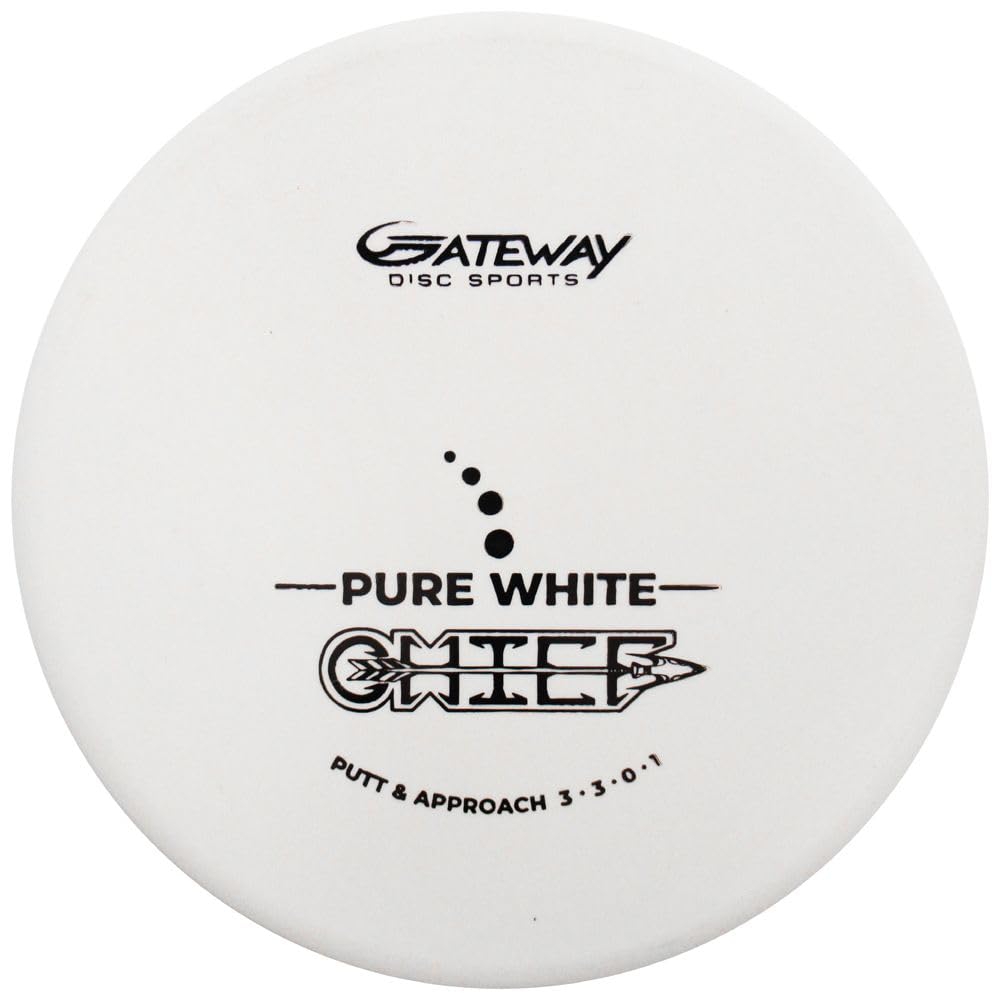 Gateway Pure White Chief Putter Golf Disc | Colors Will Vary - Walmart.com
