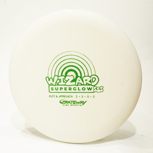 Gateway SSS Super Glow Wizard Disc Golf Putter & Approach Disc, Glows ...