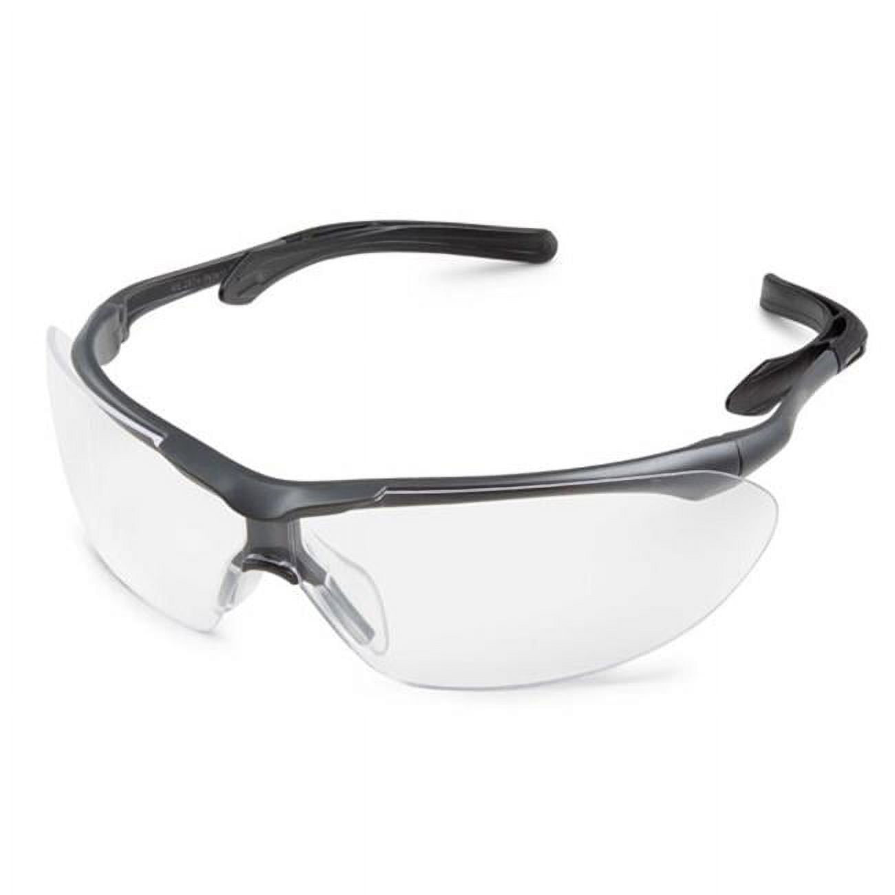 Gateway Safety 280335803 Gray & Black & Clear Flight Safety Glasses ...