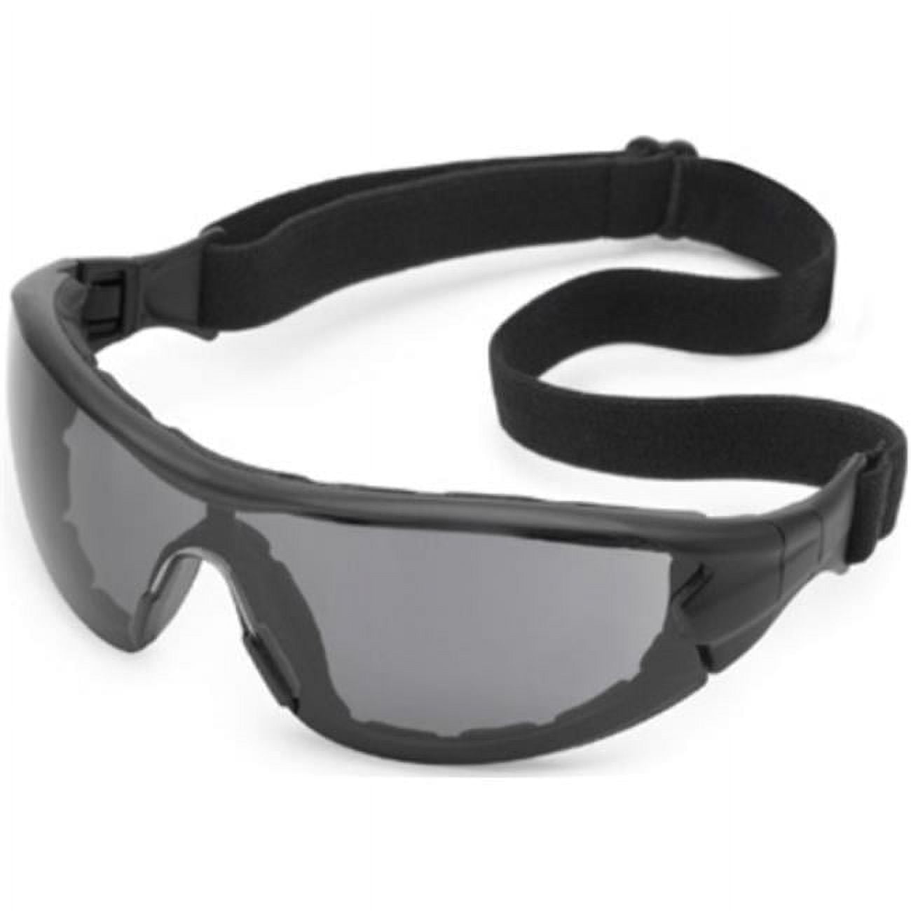 Gateway Safety Black & Gray Fx3 Anti-Fog Swap Safety Glasses & Goggle ...