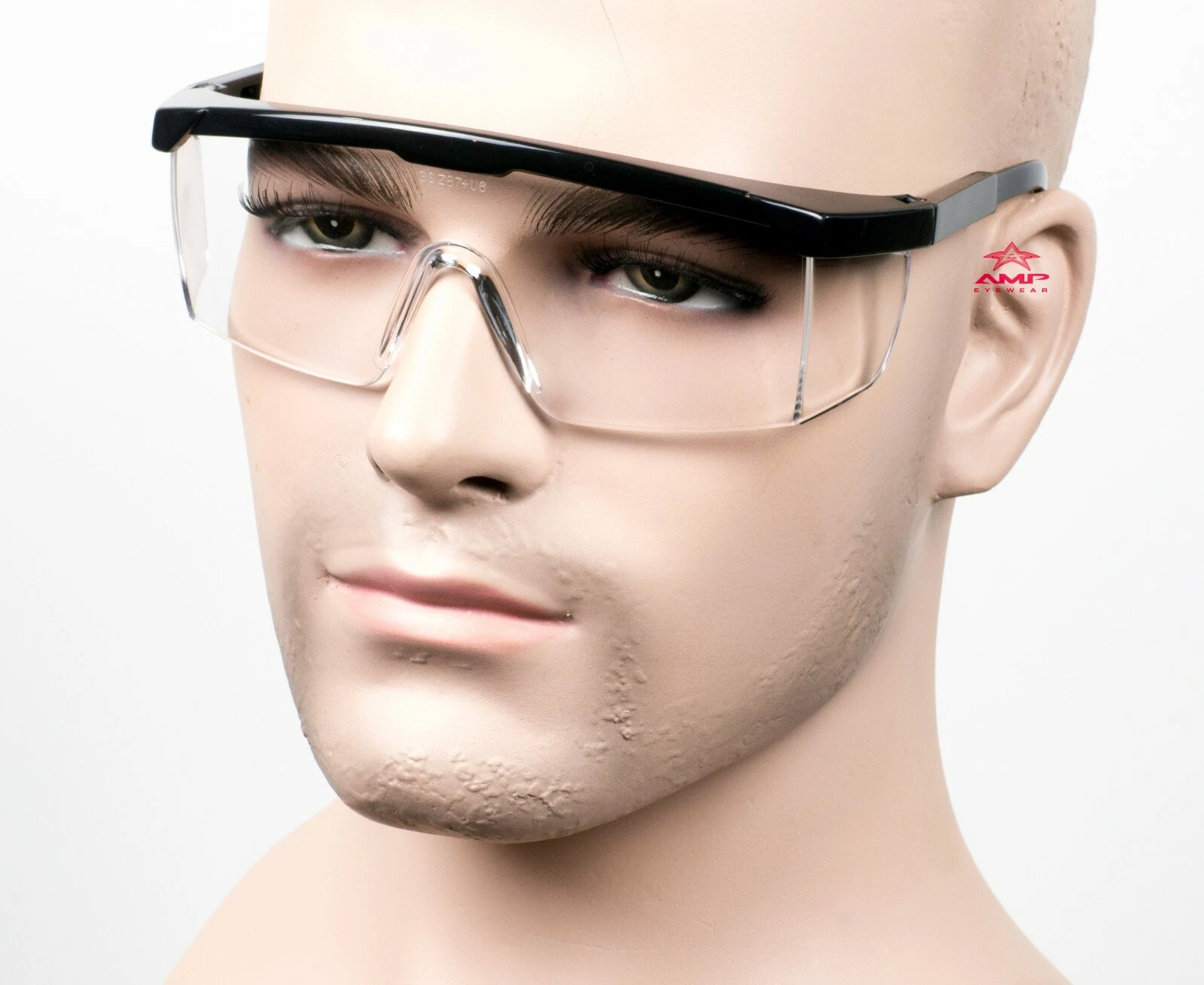 Gateway Strobe Black Clear Anti Fog Safety Glasses Telescoping Side ...