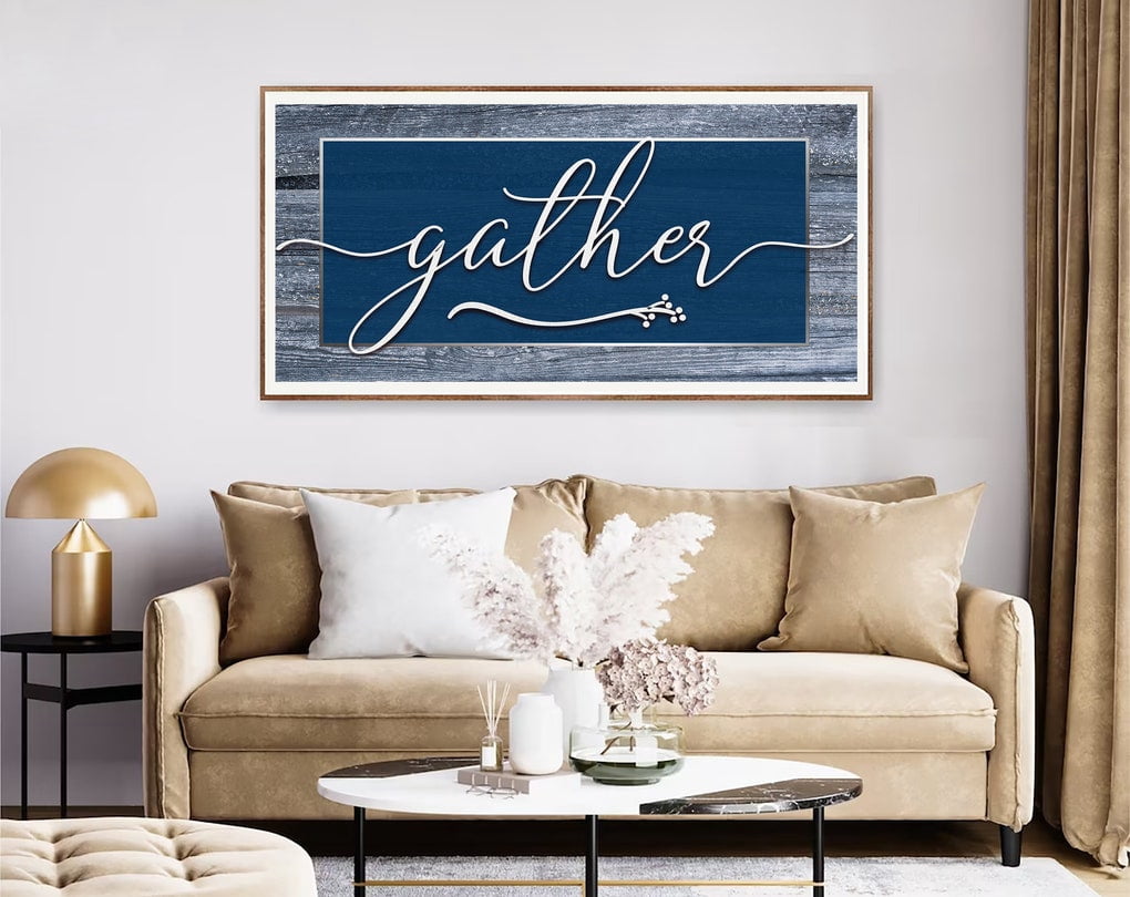 Gather Art Wall Decor, Simple Decor ,Decor For Living Room Bedroom ...