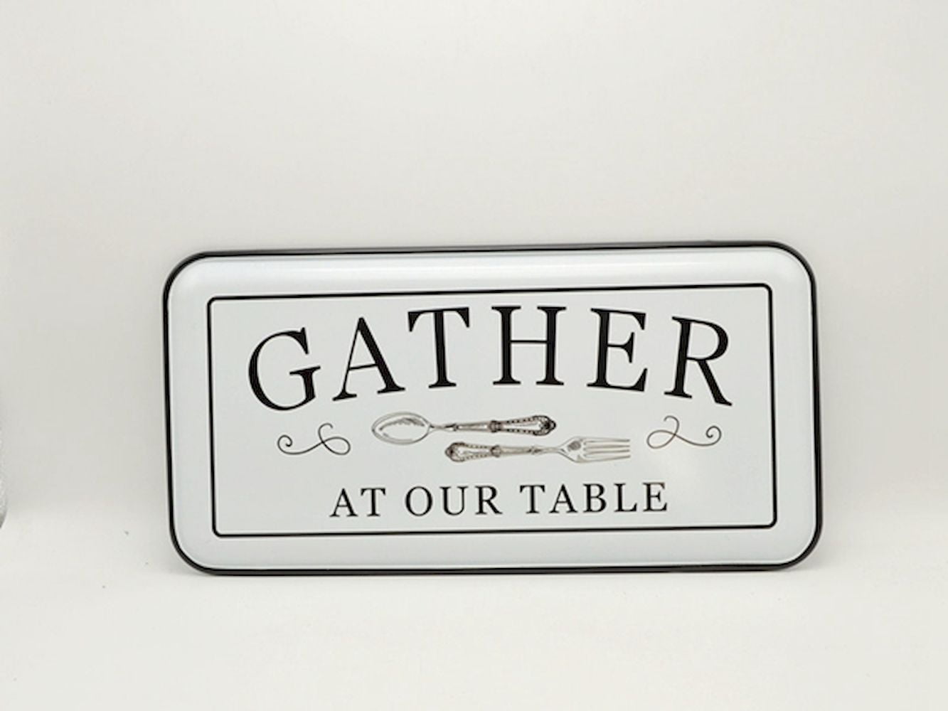"Gather" Metal Sign - Walmart.com
