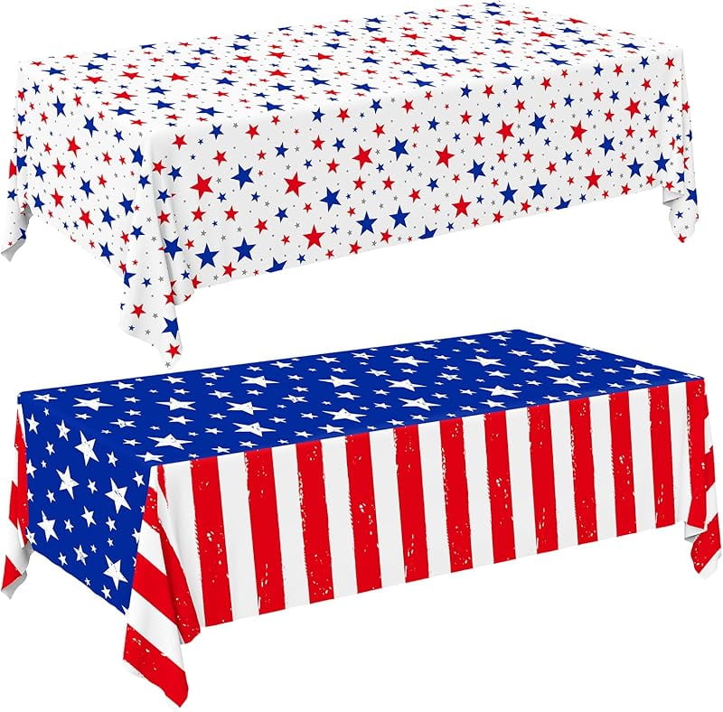 Gatherfun 4th of July Party Supplies Set- American Flag Patriotic Theme ...