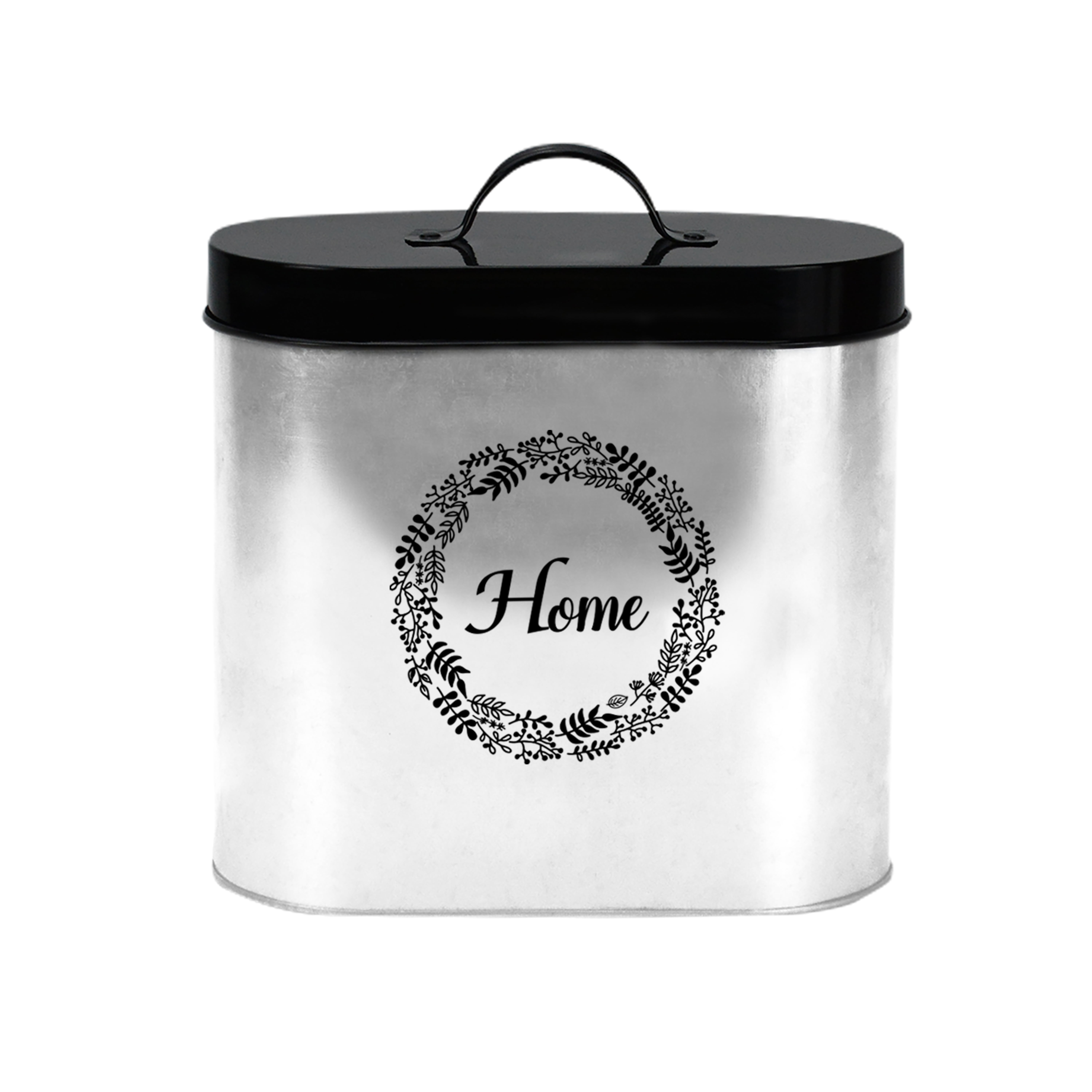 Gathery Galvanized Metal Storage Containers with Lids for Tea, Coffee ...