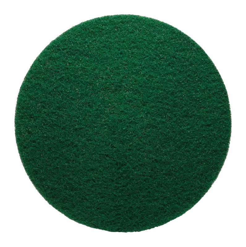 Gator 17 in. D Non-Woven Natural/Polyester Fiber Floor Pad Disc Green ...