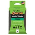Gator 2-5/8x4 Double Angled Sponge Coarse, 2 Pack - Walmart.com