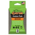 Gator 3x4 1-Sided Sanding Pad Medium, 3 Pack - Walmart.com