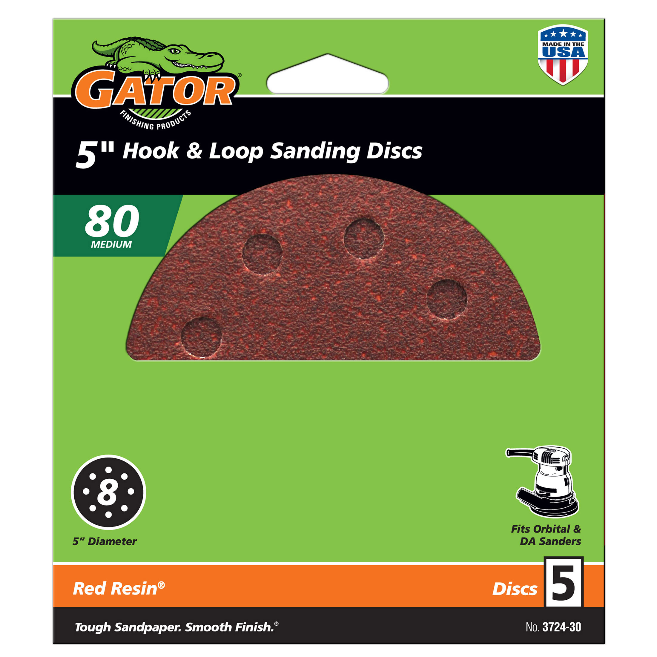 3M SandBlaster Sanding Discs, 5-Inch 8 Hole, 80 grit, 3 Discs, 9522SB ...