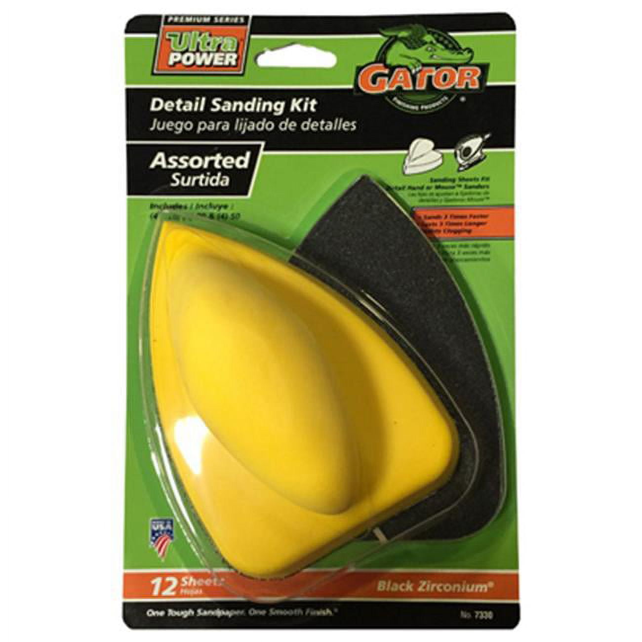Gator 7330 Mouse Hand Sanding Kit - Quantity 1 - Walmart.com