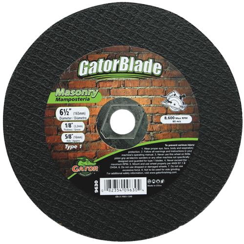Gator Blade Type 1 Cut-Off Wheel 10X3/32X5/8 METAL, Each - Walmart.com