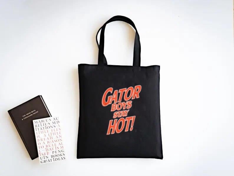 Gator Boys Stay Hot Seven Cool Spirit Fan Design Tote Bags - Walmart.com