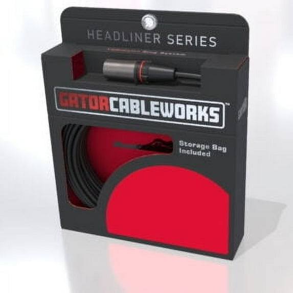 Gator Cableworks GCWH-XLR-10 Headliner Series XLR Microphone Cable - 10 ...