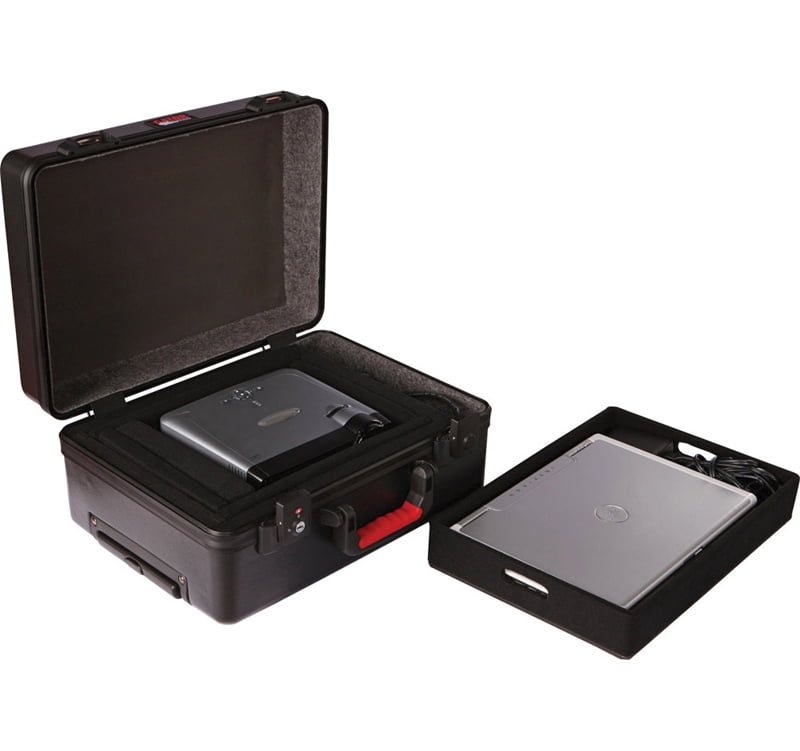 Gator Cases GAV-LTOFFICETSA Laptop / Projector Case W/ Lid & Removable ...
