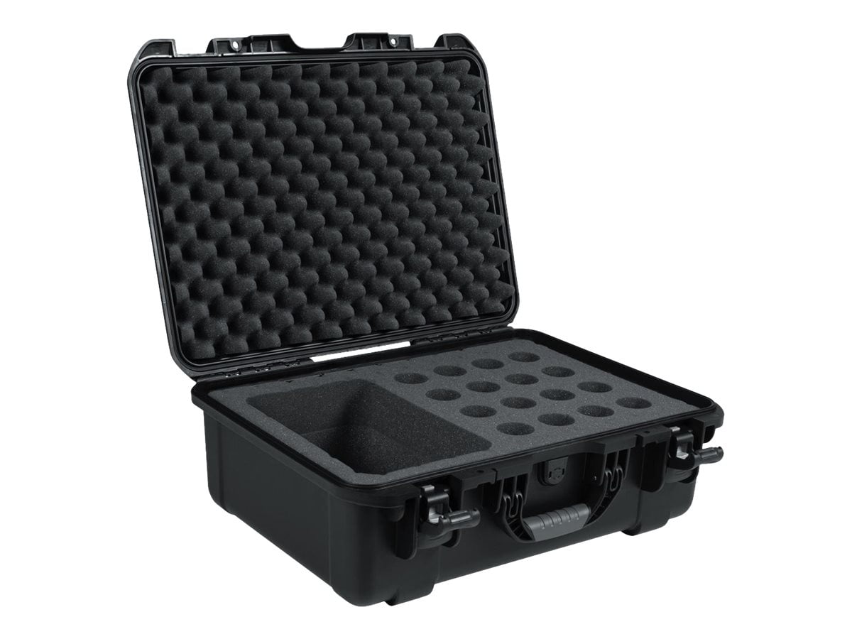 Gator Cases GM-16-MIC-WP - Hard case for 16 microphones - NK-7 resin ...