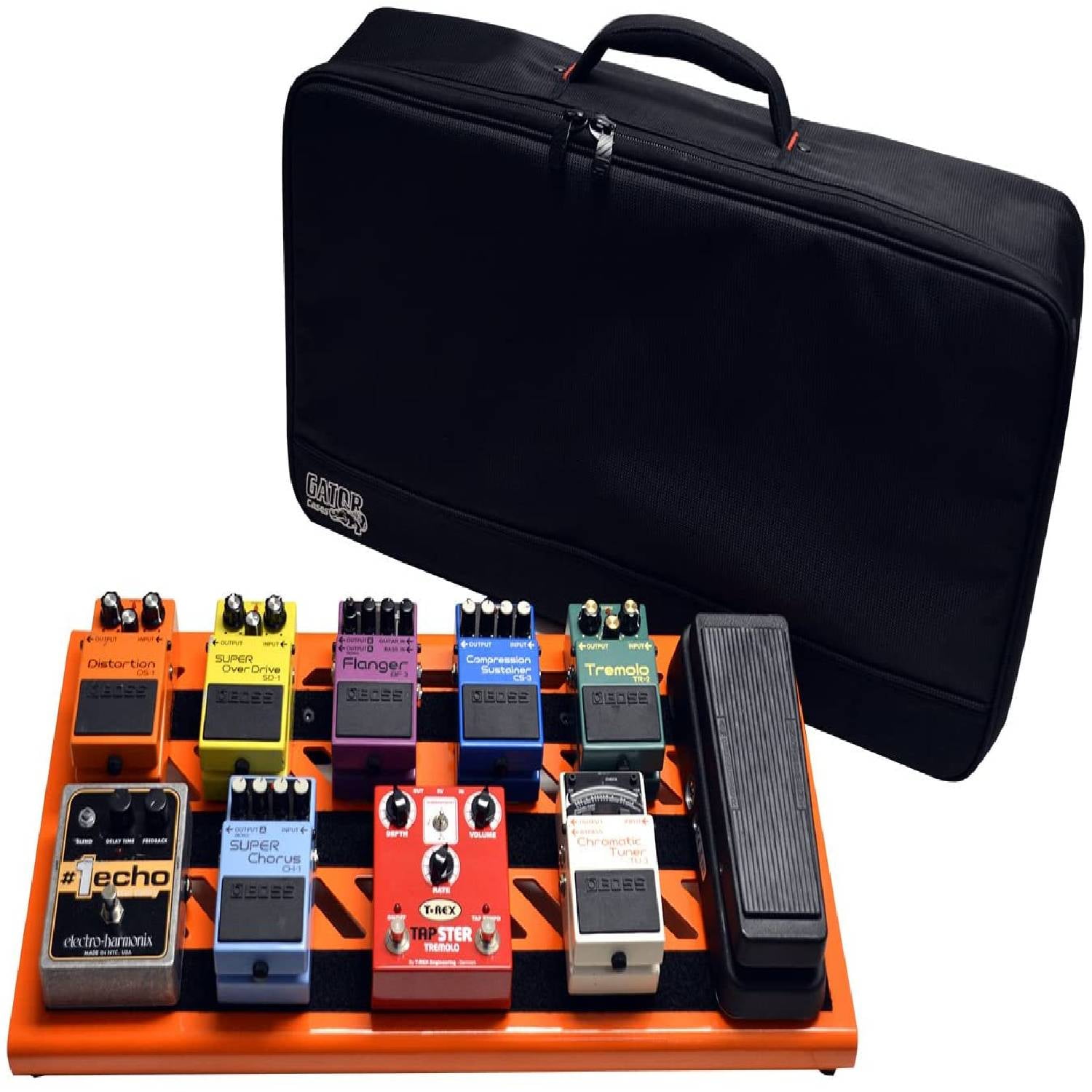 Gator Cases Large Aluminum Guitar Pedal Board with Carry Bag - British ...