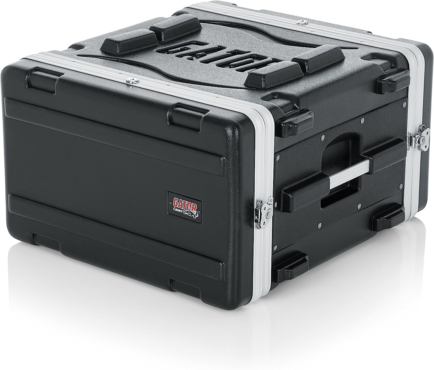 Gator Cases Lightweight Molded 6U Rack Case with Heavy Duty Latches ...