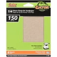 Gator Clamp-On Sandpaper Sheets, Aluminum Oxide 150-Grit, 1/4 Sheets, 6 ...